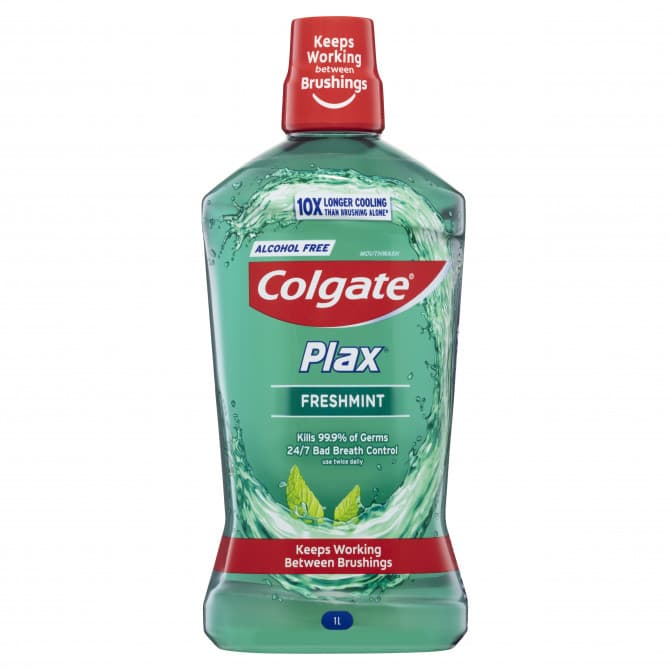 Buy Plax Mouthwash Freshmint 1 Litre Online | Chempro Chemists