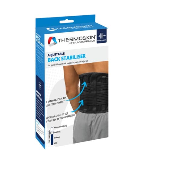 Buy Thermoskin Adjustable Back Stabiliser Small Online