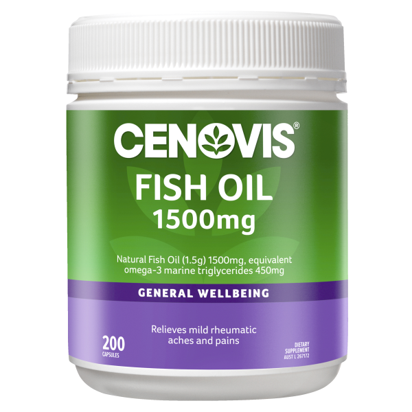 Buy Cenovis Fish Oil 1500mg Online Chempro Online