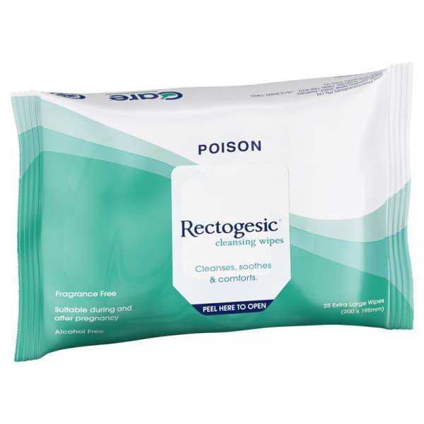Buy Rectogesic Cleansing Wipes Online Chempro Online