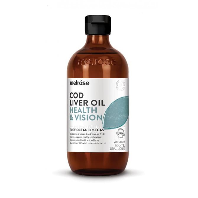 Buy Melrose Omega Cod Liver Oil 500ml Online | Chempro Chemists