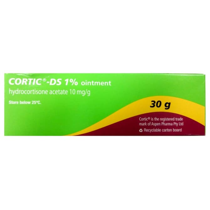 Buy Cortic DS Ointment 1% 30g (S3) Online