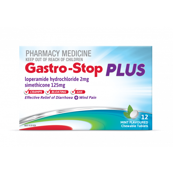 Buy Gastro Stop Plus Chewable Mint 12 Tablets Online