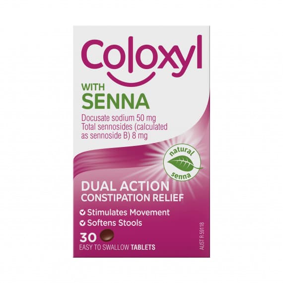 Buy Coloxyl With Senna 30 Tablets Online | Chempro Chemists
