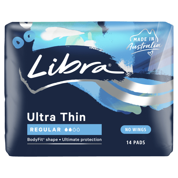 Buy Libra Ultra Thin Pads Regular No Wings 14 Pack Online