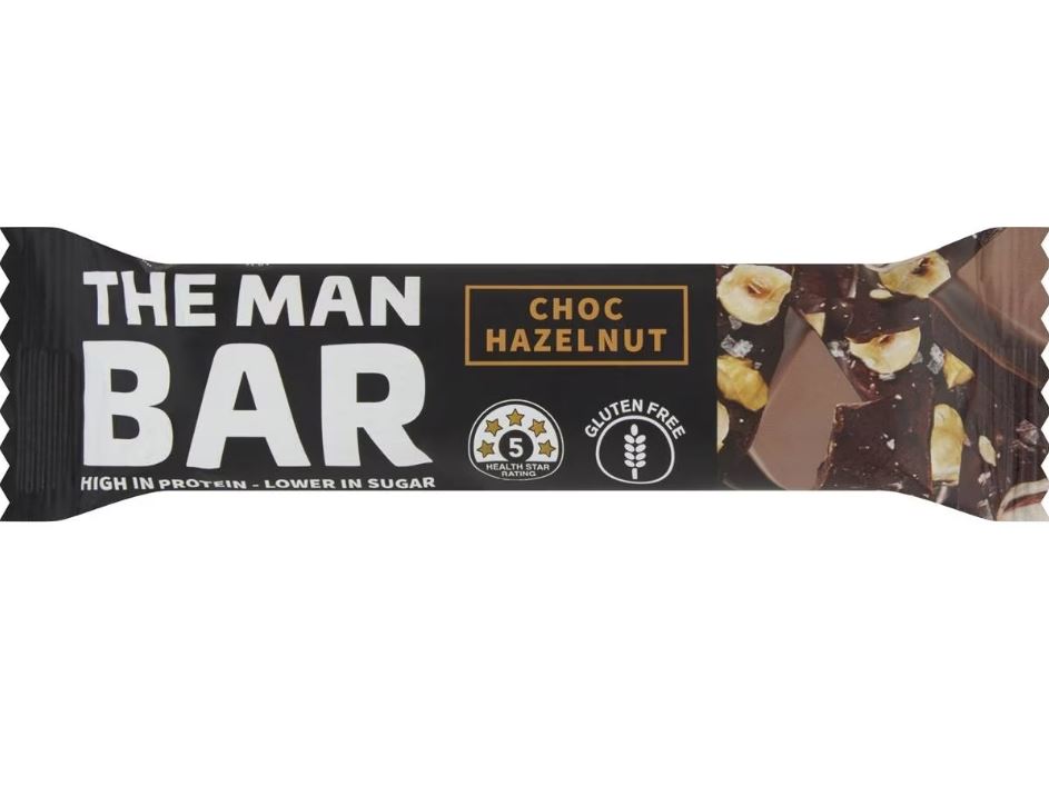 Buy The Man Bar Choc Hazelnut 50g Online