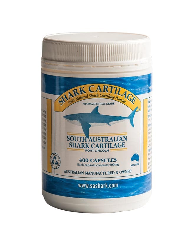 Buy Shark Cartilage 500mg 400 Capsules Online | Chempro Chemists