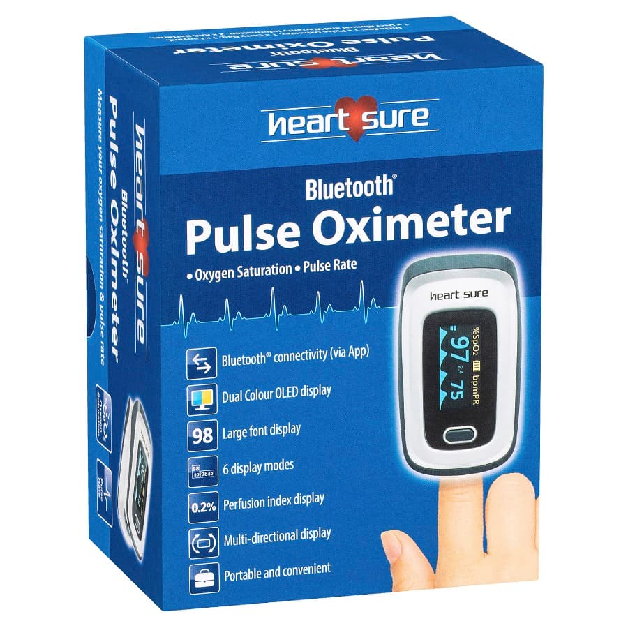 Buy HeartSure A380 Bluetooth Pulse Oximeter Online
