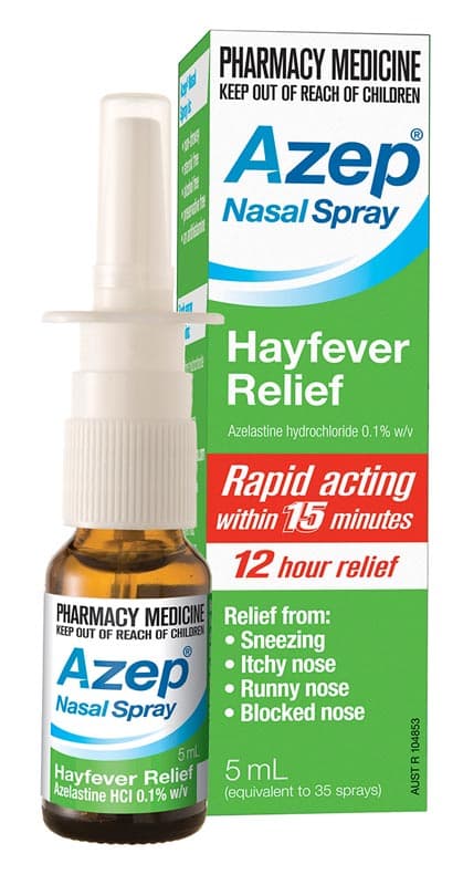 Buy Azep Hayfever Relief Nasal Spray 5ml Online | Chempro Chemists