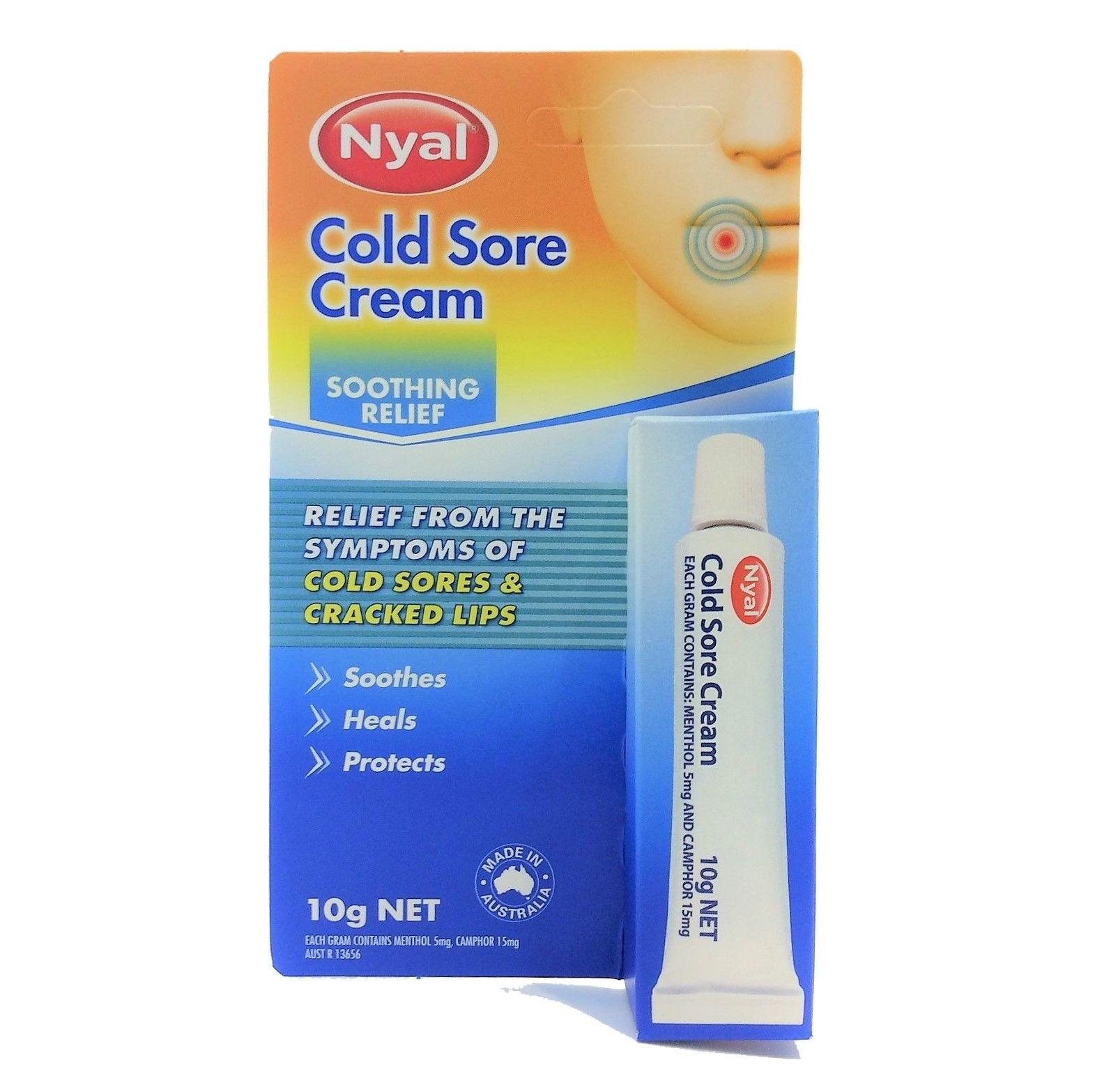 Buy Nyal Cold Sore Cream 10g Online | Chempro Chemists