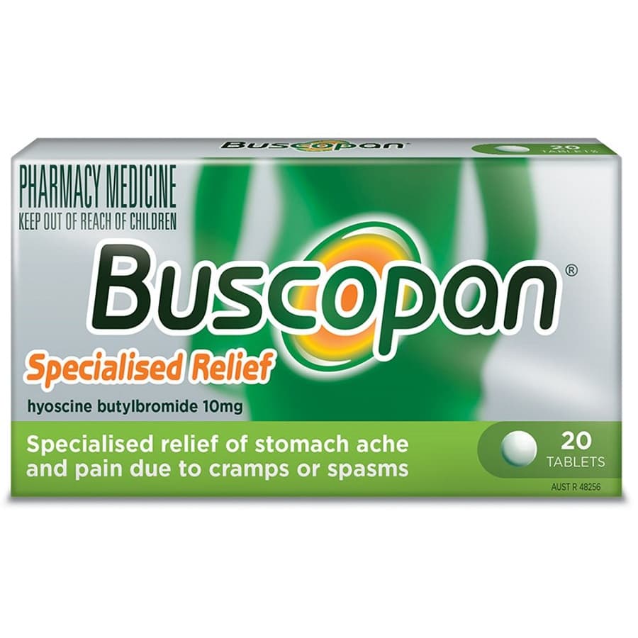Buy Buscopan 10mg 20 Tablets Online