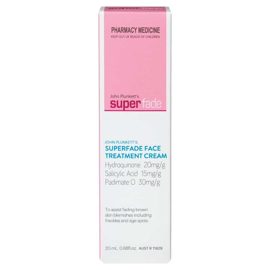 Buy John Plunkett's SuperFade Face Treatment Cream 20mL Online